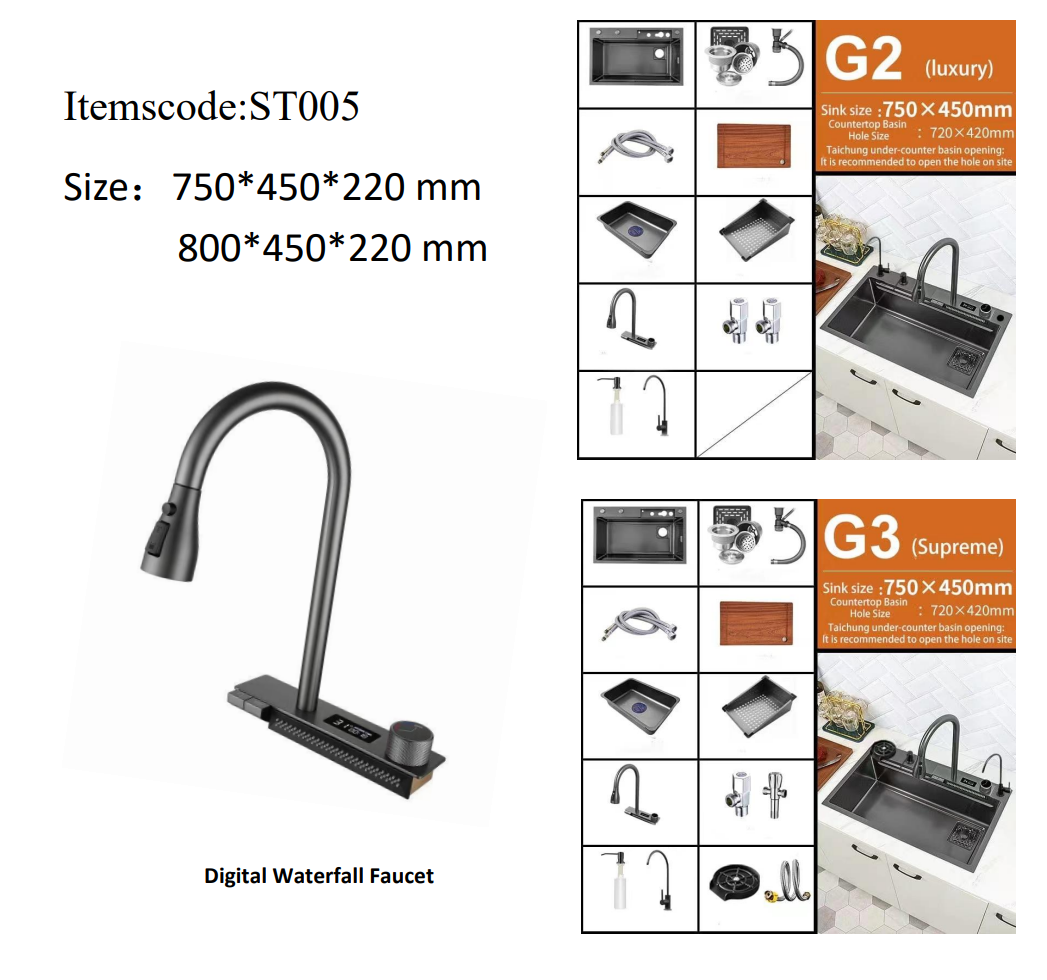Best Nano Waterfall Sink Australia| Cup Washer | ST005 Supreme ...