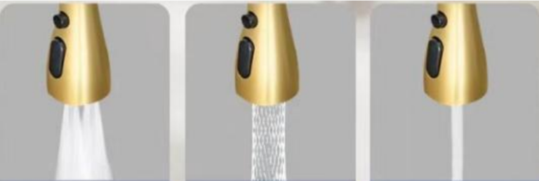 Gold Waterfall Sink With Cup Washer Washup Area | Water Filter ST003 ...