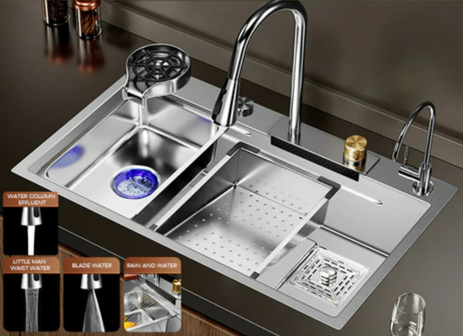 Waterfall Sink Range Waterfall Sinks Australia Kitchen Sink And Tapware